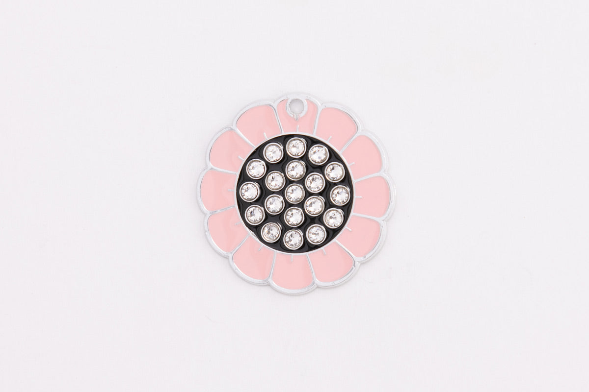 Swarovski Flower Tags | Pet Tags | GoScribe